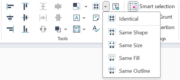 Select similar tool